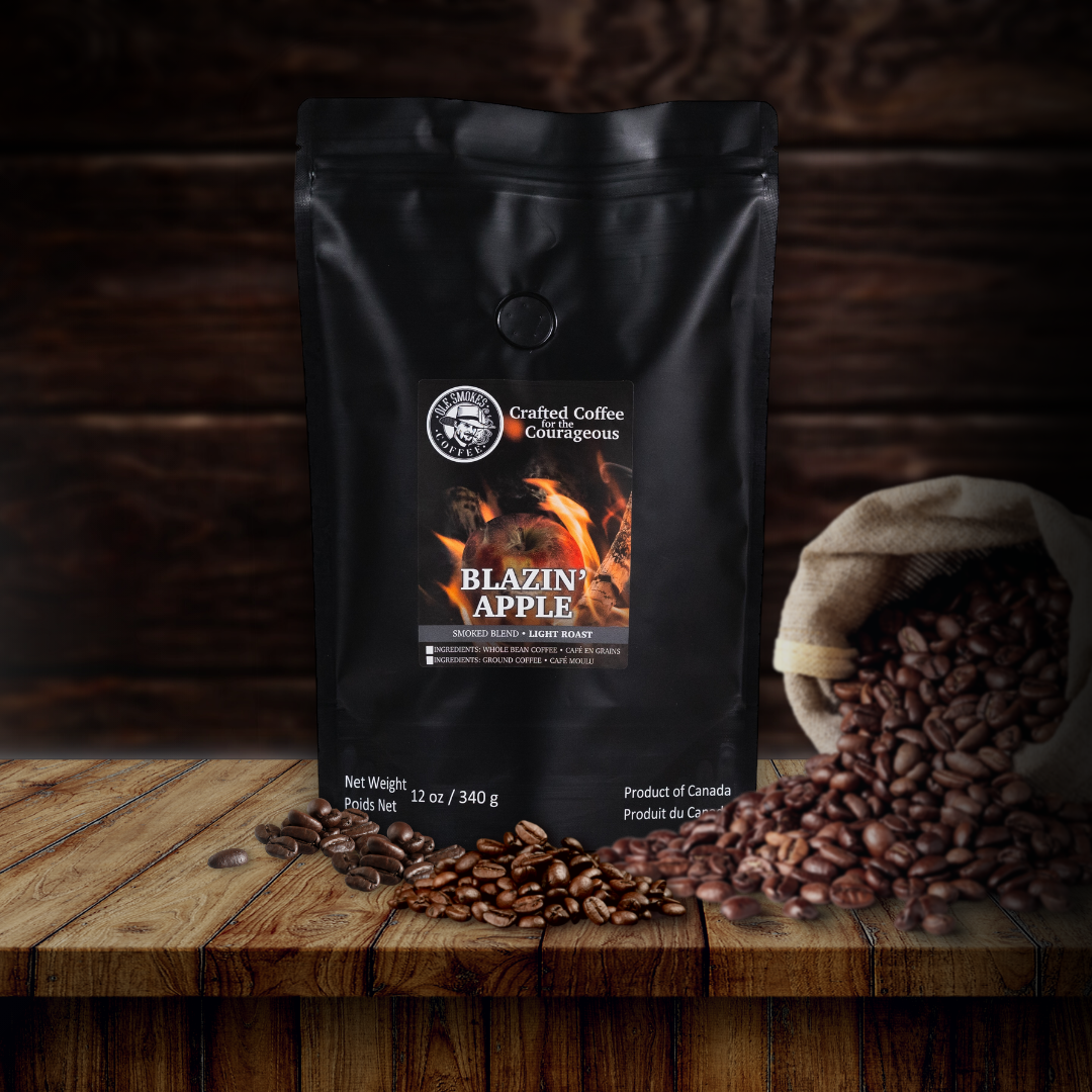 Blazin' Apple - Smoked Blend - Light Roast – Ole Smokes Coffee